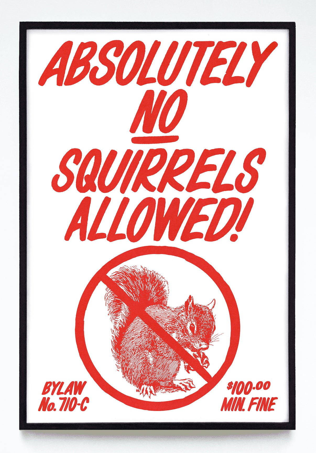 Animal Control print series – Raymond Biesinger Illustration